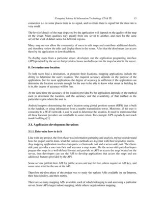 ANDROID MAPPING APPLICATION | PDF | Computer Software and Applications ...