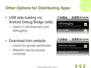 Android market overview | PDF | Operating Systems | Computer Software and Applications