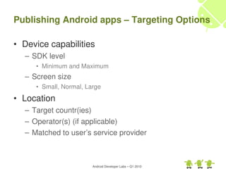 Android market overview | PDF | Operating Systems | Computer Software ...