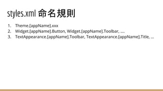 Android material theming | PDF