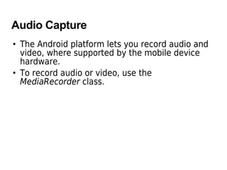 Android media | PDF
