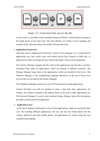 Android mobile os final | PDF