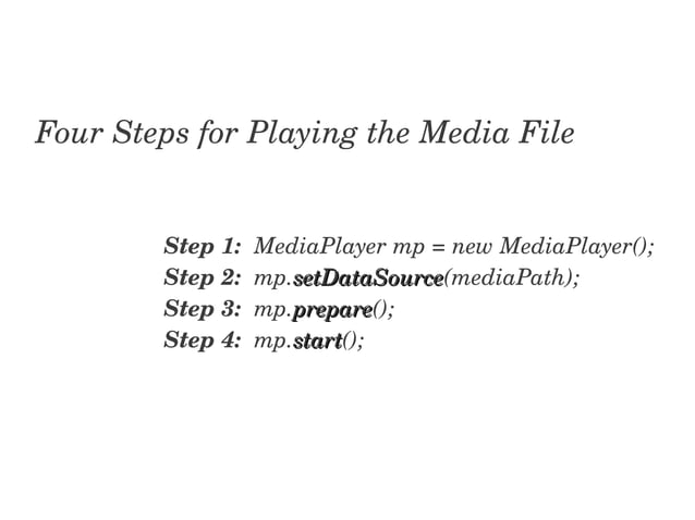 Android Multimedia Framework | PDF