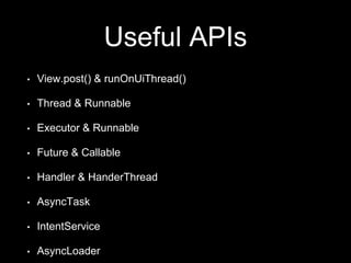 Android Thread | PPTX