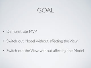 Android Architecture MVP Pattern | PDF