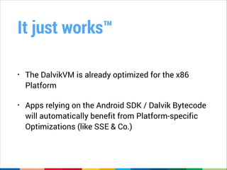 Android NDK and the x86 Platform | PDF | Operating Systems | Computer Software and Applications
