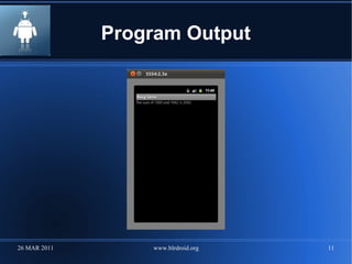 Android NDK Overview | ODP