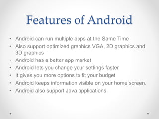 Android Basic PPT | PPT
