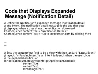 Android notification | PDF