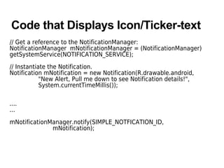 Android notification | PDF