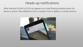 Android notifications. testing guideline | PPTX