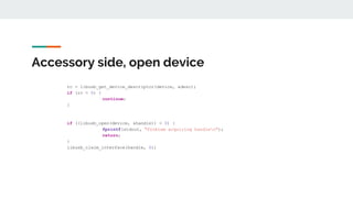 Android Open Accessory | PPT
