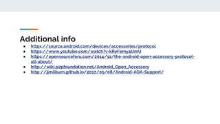 Android Open Accessory | PPT