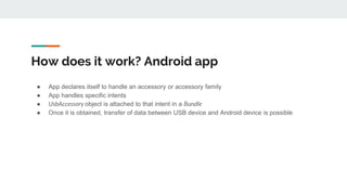 Android Open Accessory | PPT