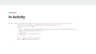 Android Open Accessory | PPT