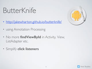 Android Opensources - ButterKnife, Lombok | PDF | Operating Systems | Computer Software and ...