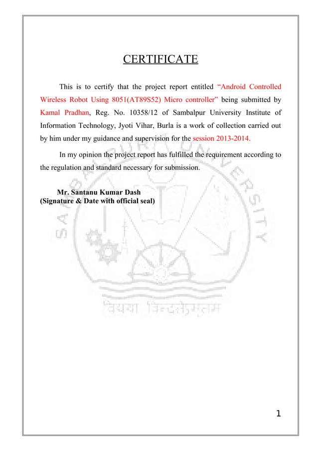Android Operated Wireless Robot Using 8051 MCU | PDF