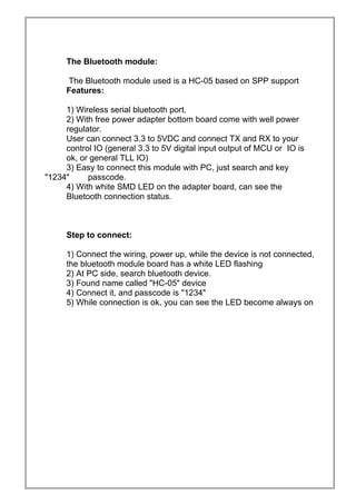 Android Operated Wireless Robot Using 8051 MCU | PDF