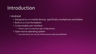 Android Operating System | PPT