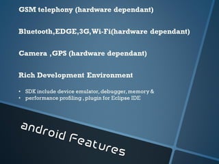 Android operating system | PPT
