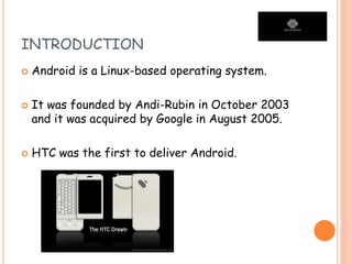 Android operating system + NFC | PPT