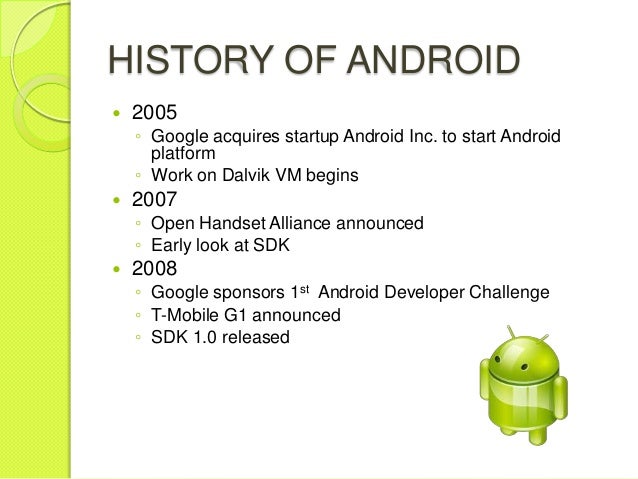 Android operating system by udayan thakurdesai