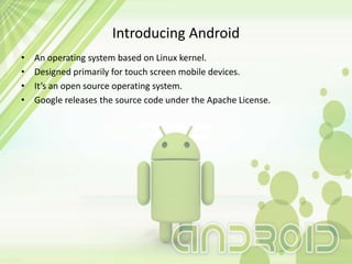 Android operating system | PPTX