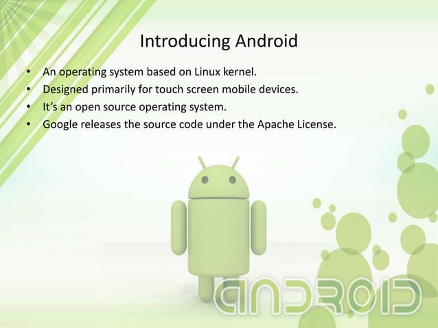 Android operating system | PPT