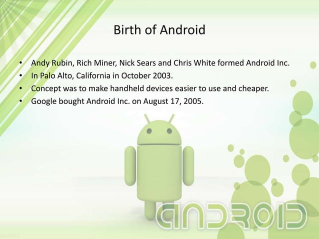 Android operating system | PPT