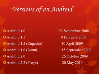 Android operating system | PPTX