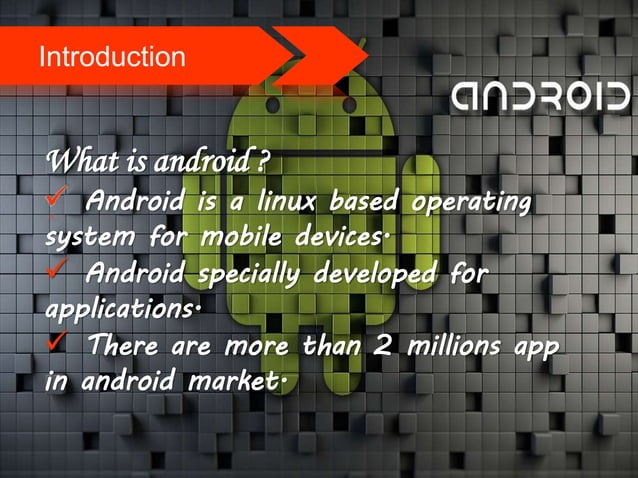 Android operating system | PPTX
