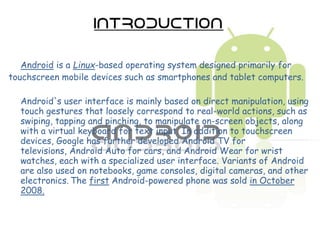Android operating system | PPT