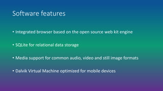 Android operating system | PPTX