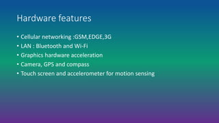 Android operating system | PPTX