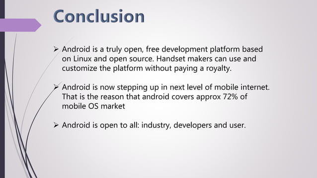 Android operating system | PPT