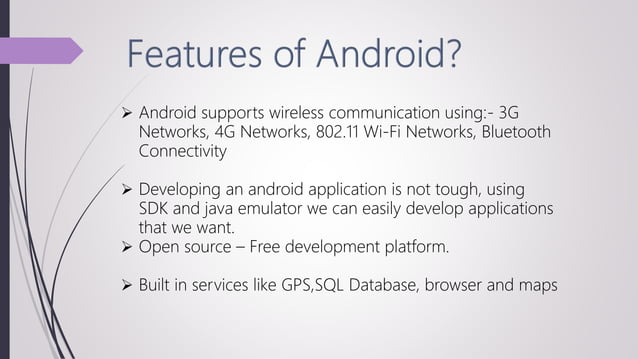 Android operating system | PPT