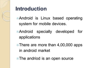Android operating system.pptx