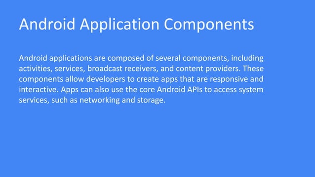 Mobile operating system (Android ) .pptx