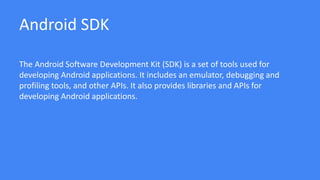 Mobile operating system (Android ) .pptx