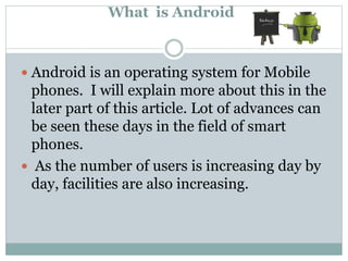 Android operating system-Ppt.pptx
