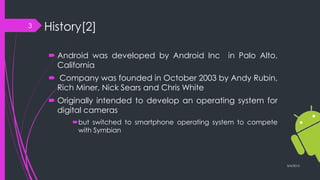 Android operating system final | PPT