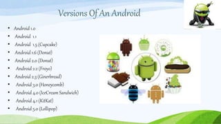Android operating system | PPTX
