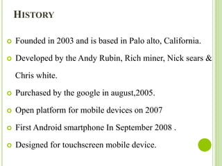 Android orientation | PPTX