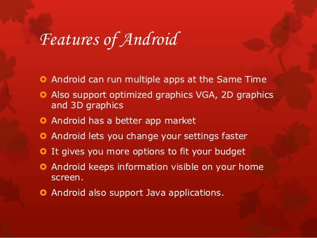 What is Android OS in ppt