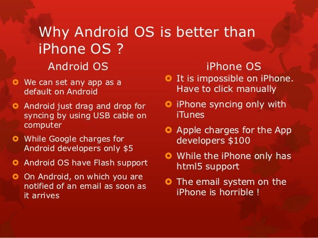 What is Android OS in ppt