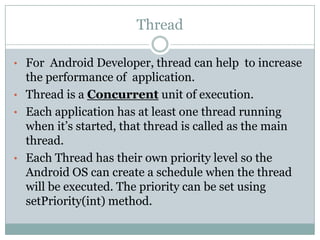 Android os | PPTX