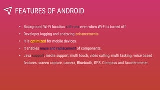 Android Operating System (Androrid OS) | PDF