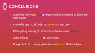 Android Operating System (Androrid OS) | PDF