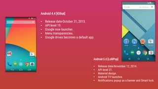 Android Operating System (Androrid OS) | PDF