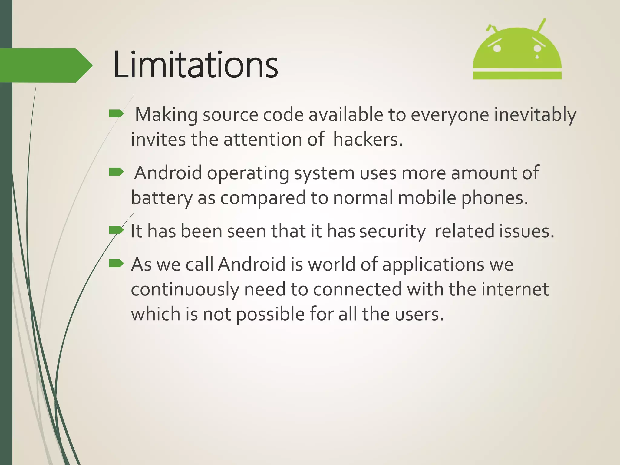 Android Operating System | PPTX